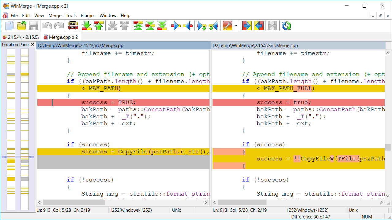 Merge Code Changes from Two Project Folders - Lovatto Studio