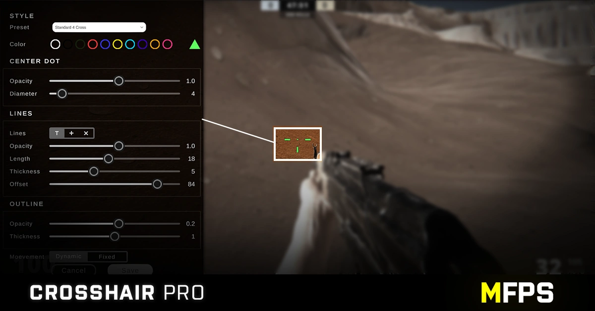 Crosshair Pro - Lovatto Studio